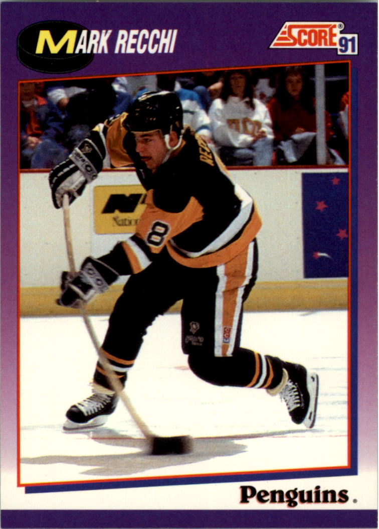 1991-92 Score American #145 Mark Recchi - NM-MT