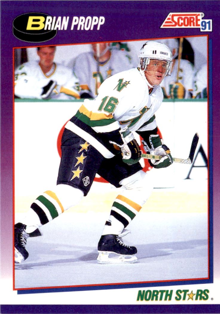 1991-92 Score American #223 Brian Propp - NM-MT