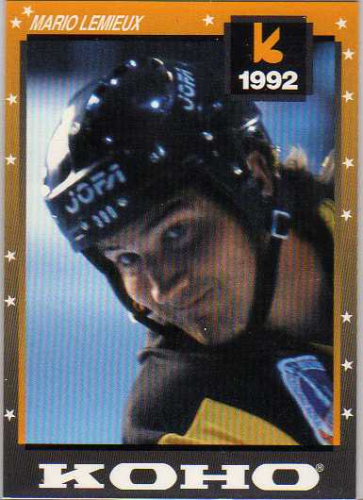 1992 Jofa/Koho #3 Mario Lemieux/Koho - NM-MT