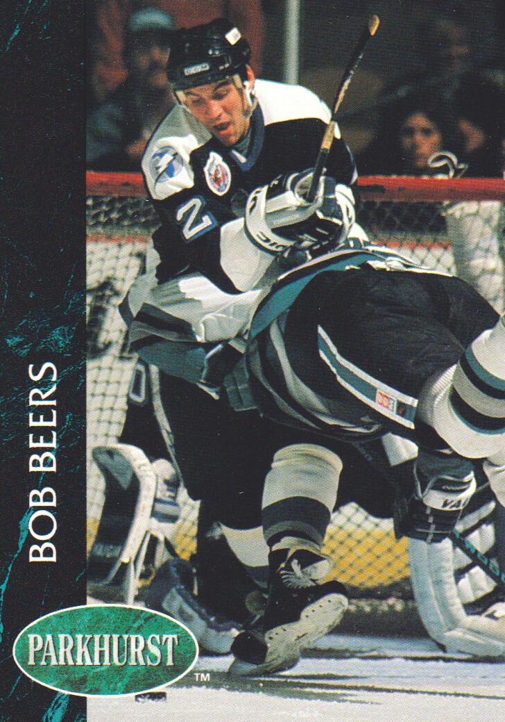 1992-93 Parkhurst #401 Bob Beers - NM-MT