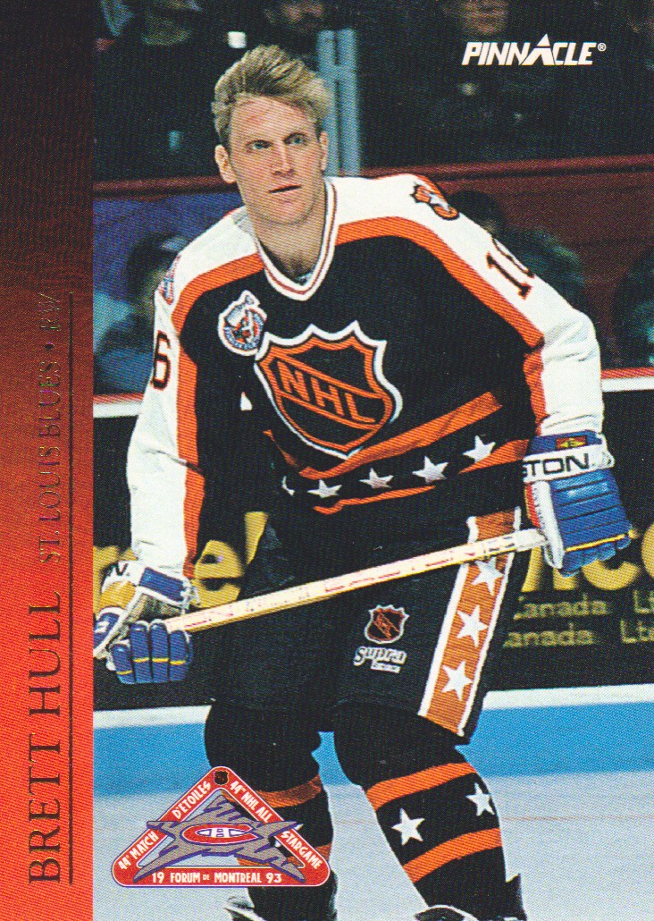1993-94 Pinnacle All-Stars #34 Brett Hull - NM-MT