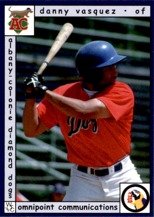 1999 Albany-Colonie Diamond Dogs Warning Track #7 Danny Vasquez - NM