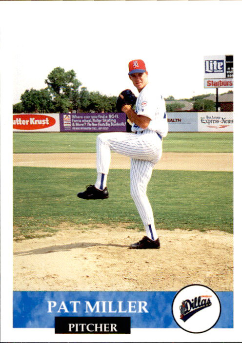 1994 Amarillo Dillas Collect-A-Sport #18 Pat Miller - NM
