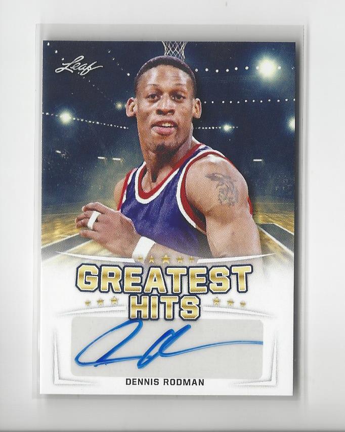 2016 Leaf Greatest Hits #GHDR1 Dennis Rodman - NM-MT 2016 Leaf Greatest Hits #GHDR1 Dennis Rodman - NM-MT