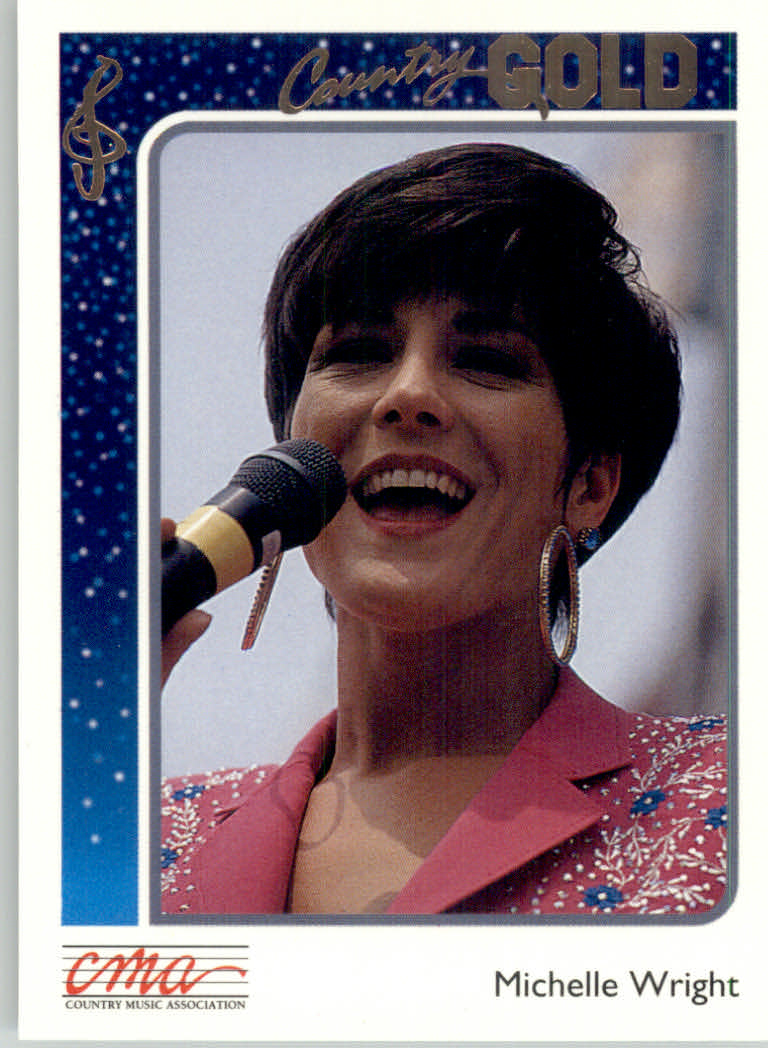 1992 Sterling Country Gold Foil #72 Michelle Wright - NM-MT