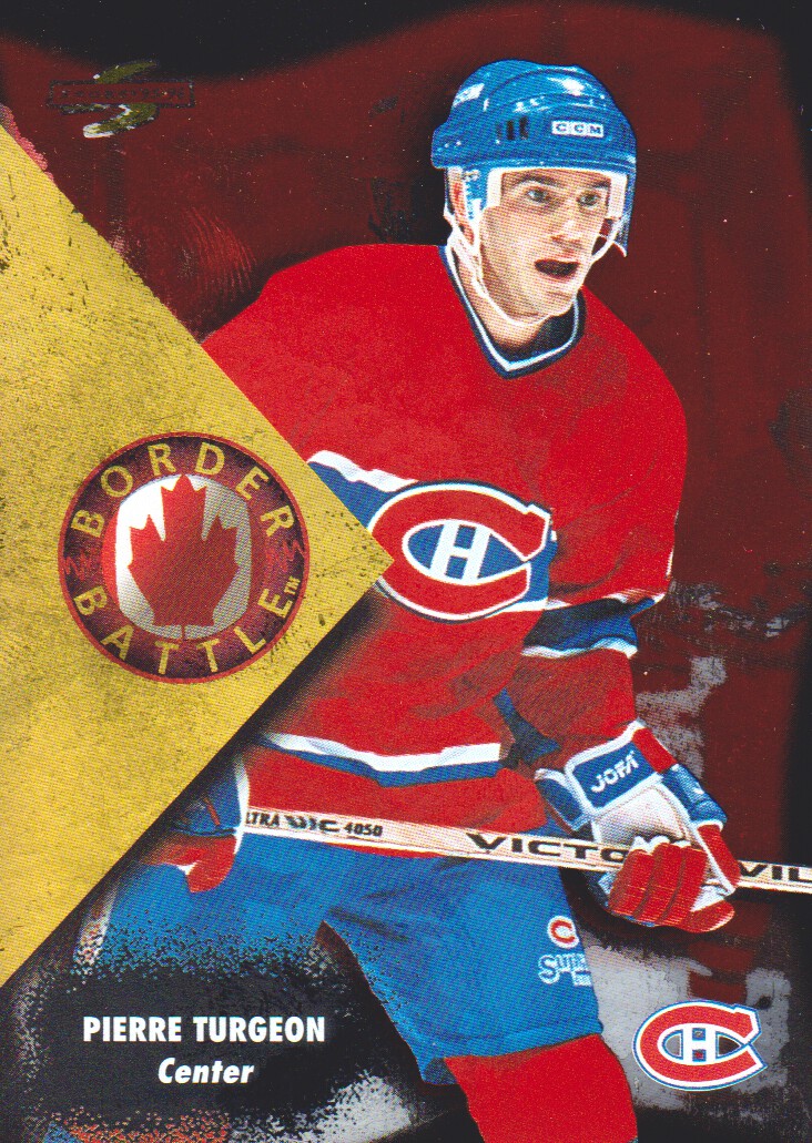 1995-96 Score Border Battle #1 Pierre Turgeon - NM-MT - GamesandCards ...