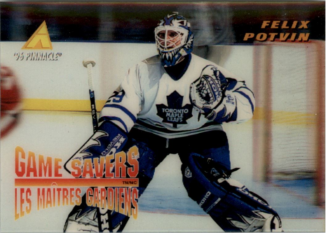 1995-96 McDonald's Pinnacle #MCD26 Felix Potvin - NM-MT