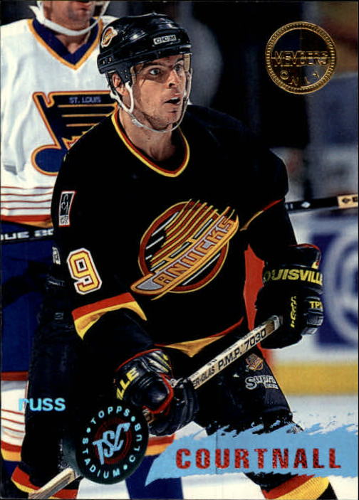 1995-96 Stadium Club Members Only Parallel #9 Russ Courtnall - NM-MT