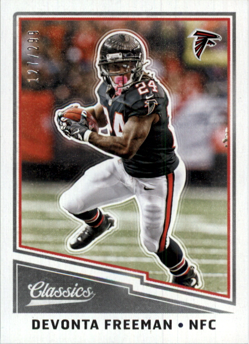 2017 Classics Red Back #86 Devonta Freeman - NM-MT