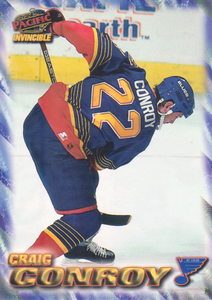 1997-98 Pacific Invincible NHL Regime #168 Craig Conroy - NM-MT ...