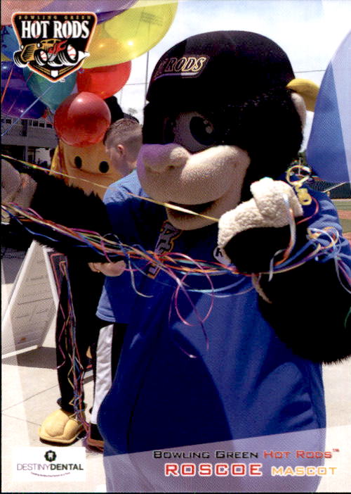 2012 Bowling Green Hot Rods Grandstand #32 Roscoe MASCOT - NM