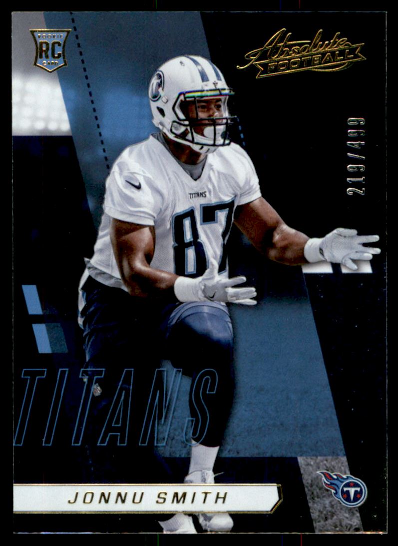 2017 Absolute #186 Jonnu Smith RC - NM-MT