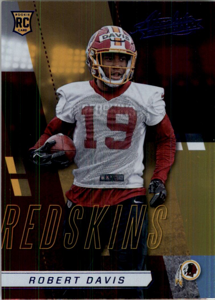 2017 Absolute Spectrum Blue #185 Robert Davis - NM-MT