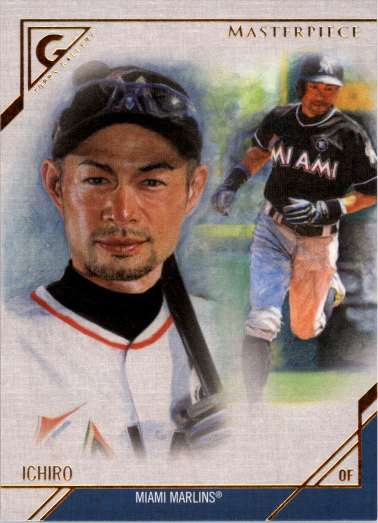 2017 Topps Gallery Masterpieces #MP10 Ichiro - NM-MT