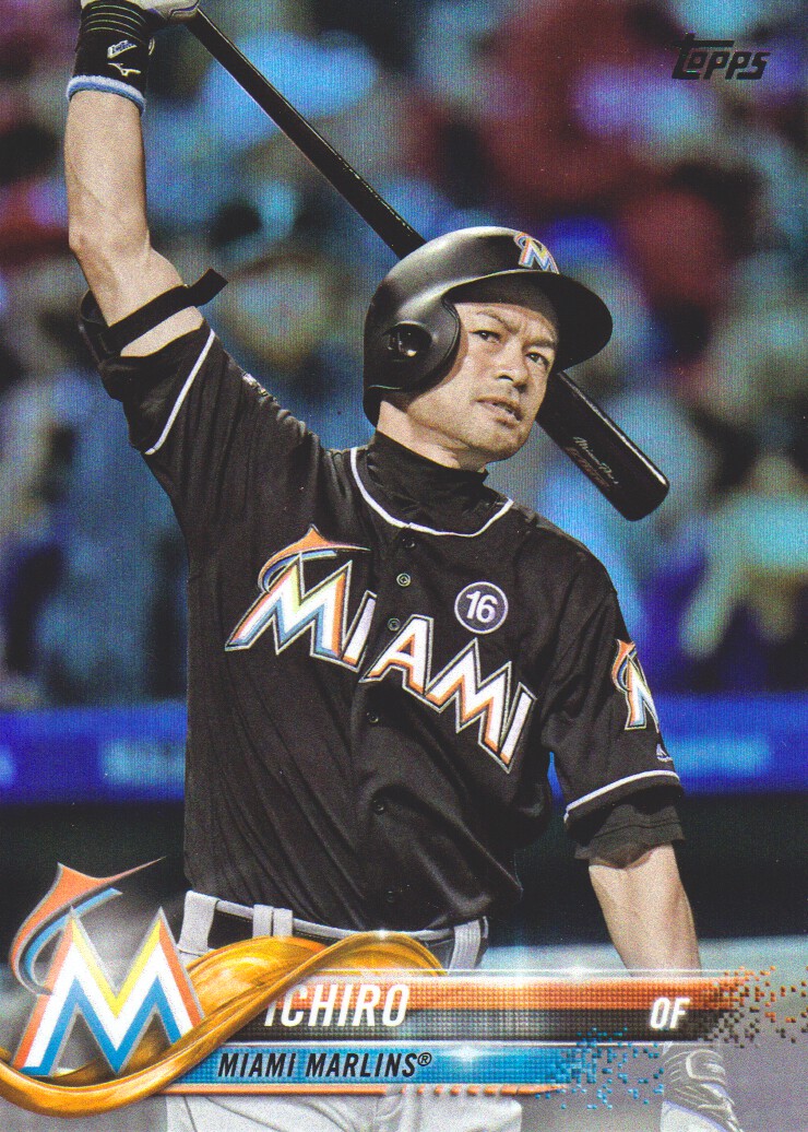 2018 Topps Rainbow Foil #157 Ichiro - NM-MT