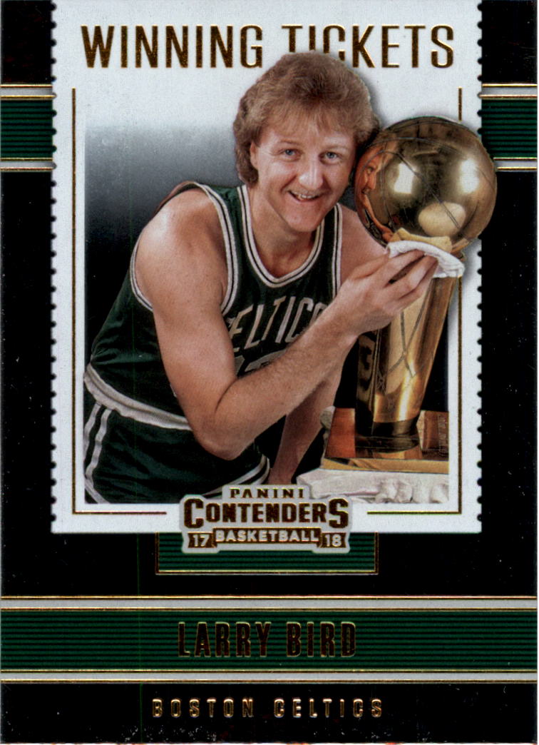 2017-18 Panini Contenders Winning Tickets #14 Larry Bird - NM-MT