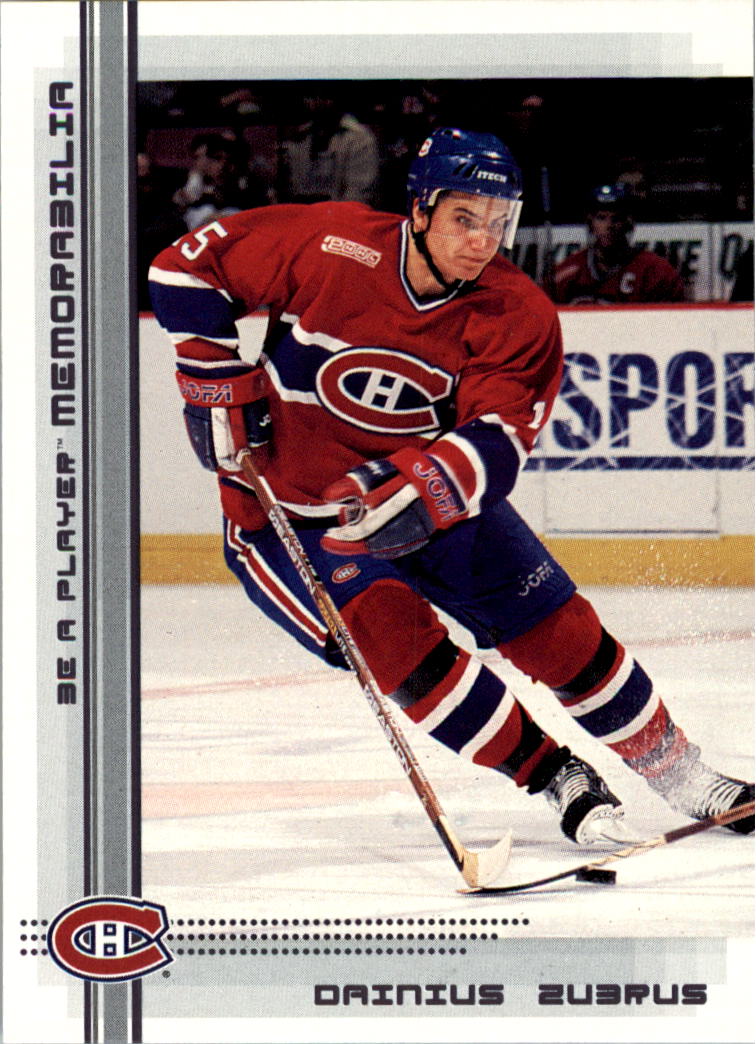 2000-01 BAP Memorabilia #78 Dainius Zubrus - NM-MT