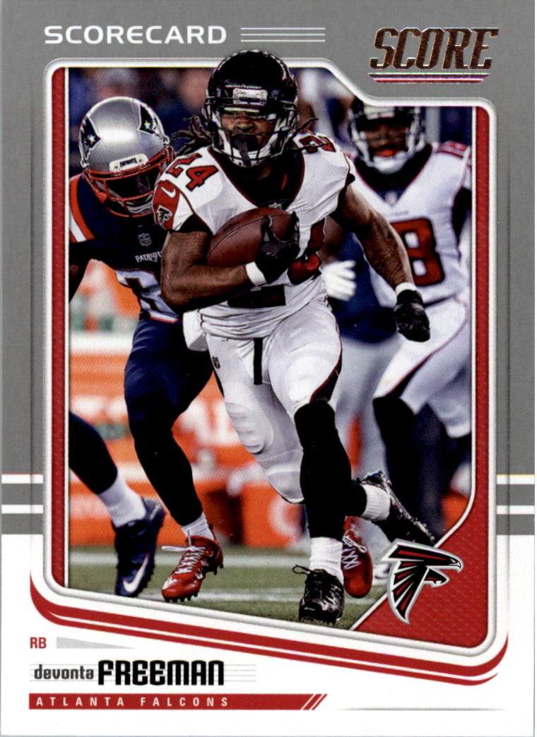 2018 Score Scorecard #13 Devonta Freeman - NM-MT