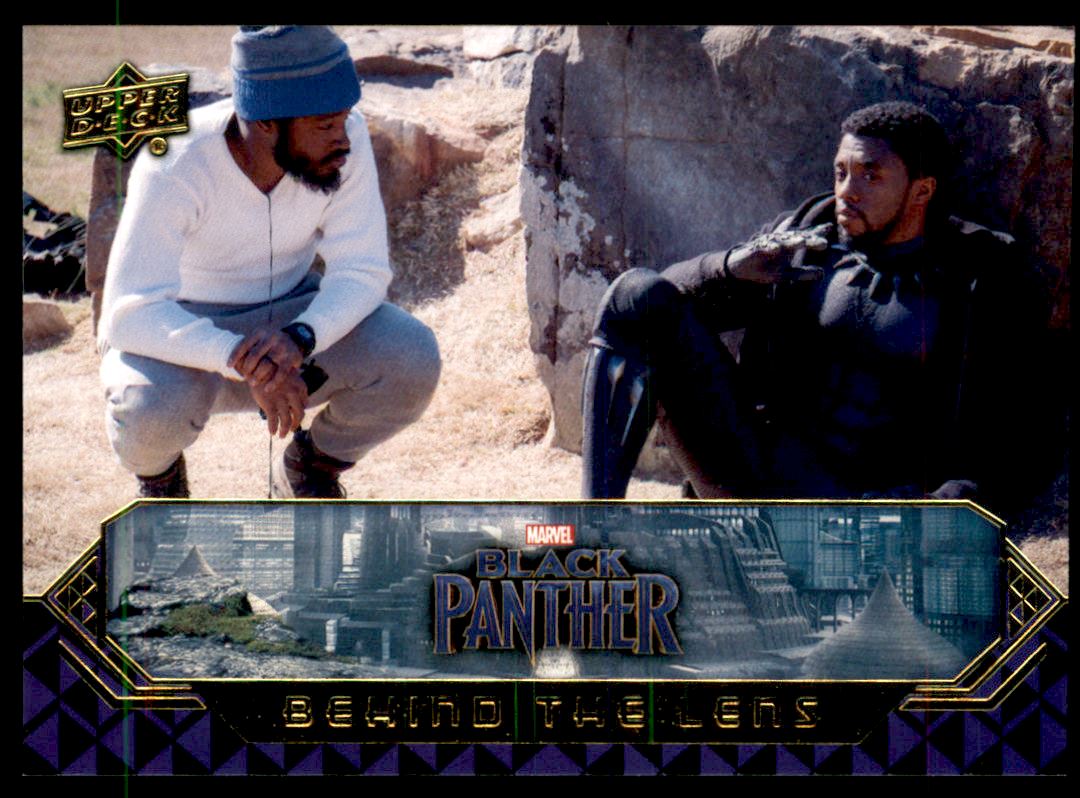 2018 Upper Deck Black Panther Behind-the-Lens #BTL1 In Between Scenes ...