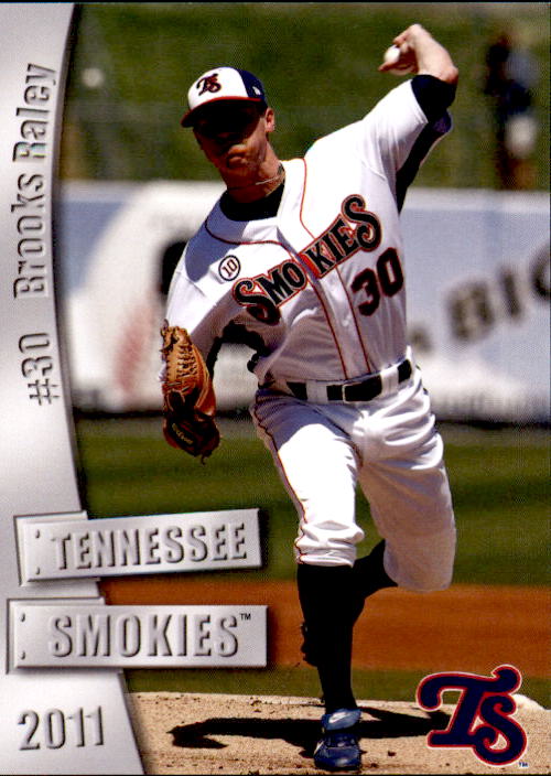 2011 Tennessee Smokies Grandstand #22 Brooks Raley - NM