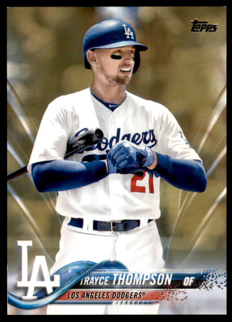2018 Topps Gold #654 Trayce Thompson - NM-MT - Burbank Sportscards ...