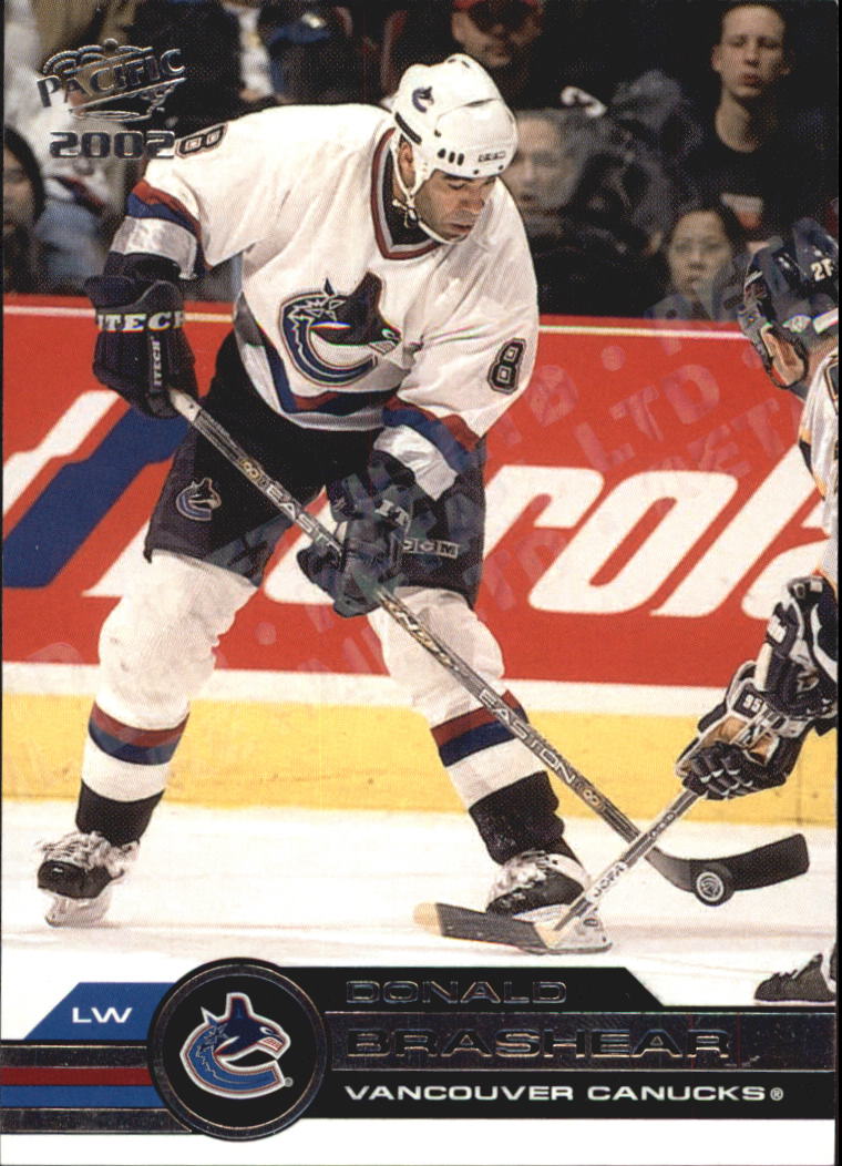 2001-02 Pacific Retail LTD #378 Donald Brashear - NM-MT