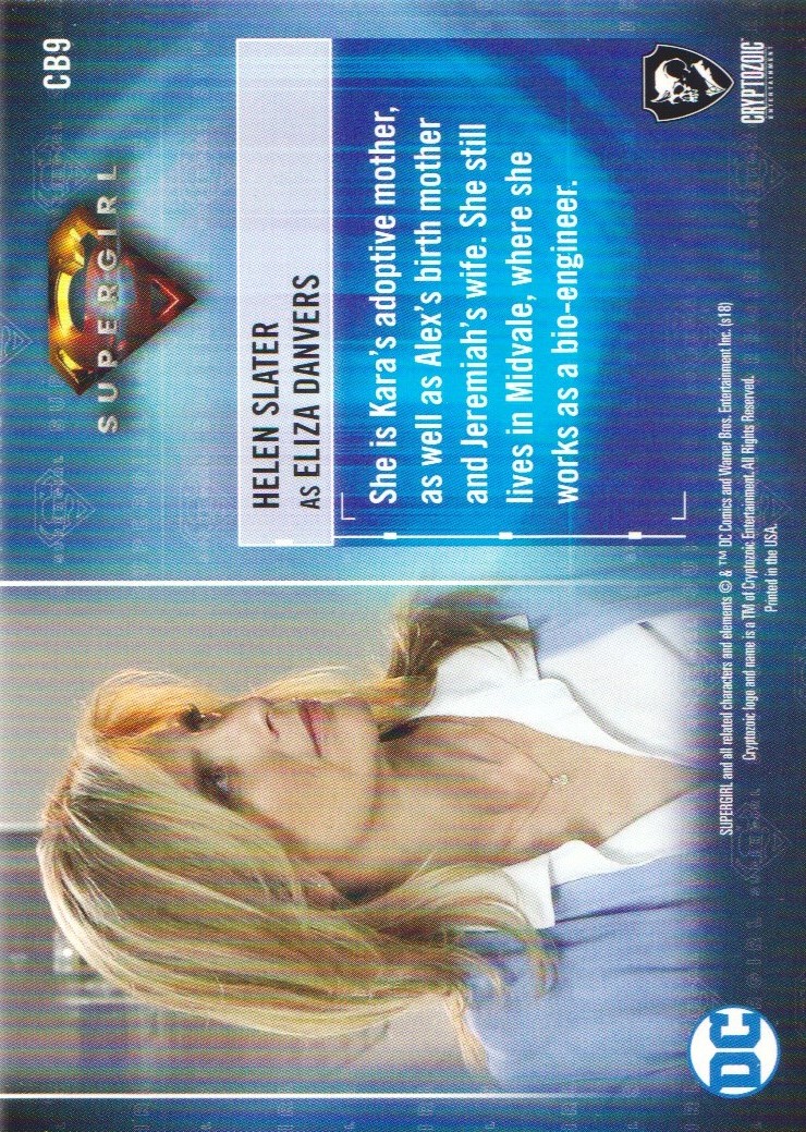 2018 Cryptozoic Supergirl Season 1 Character Bios Rainbow Foil #CB9 ...