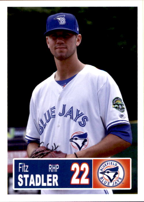 2018 Bluefield Blue Jays Grandstand #26 Fitz Stadler - NM
