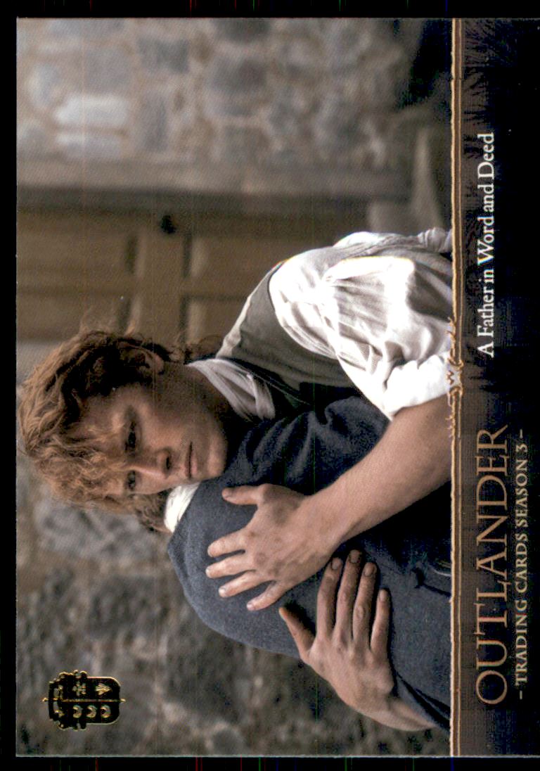 2019 Cryptozoic Outlander Season 3 Fraser Crest Gold #24 A Father in ...