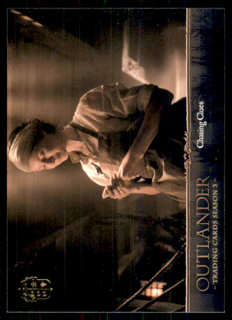 2019 Cryptozoic Outlander Season 3 Fraser Crest Gold #55 Chasing Clues ...