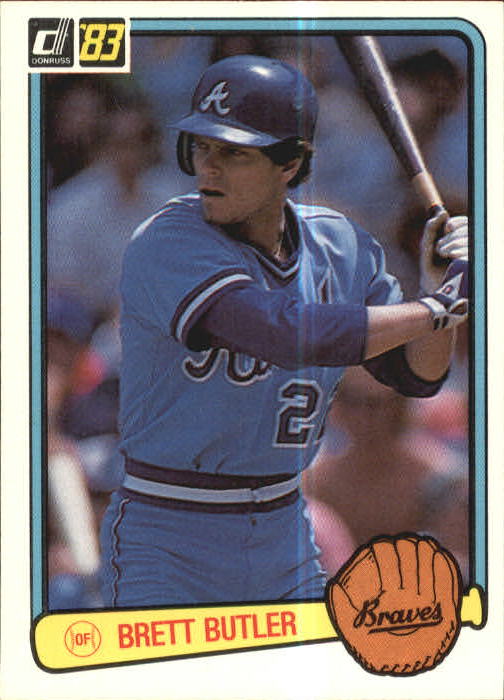 1983 Donruss #636 Brett Morgan Butler BRAVES R10675* - NM-MT