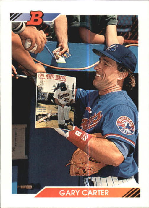 1992 Bowman #385 Gary Carter EXPOS R11256* - NM-MT