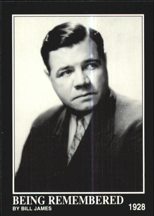 1992 Megacards Babe Ruth #143 Babe Ruth BEING REMEMBERED R11478* - NM-MT