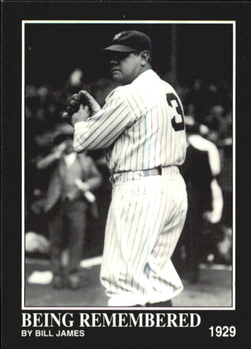 1992 Megacards Babe Ruth #144 Babe Ruth BEING REMEMBERED R11480* - NM-MT