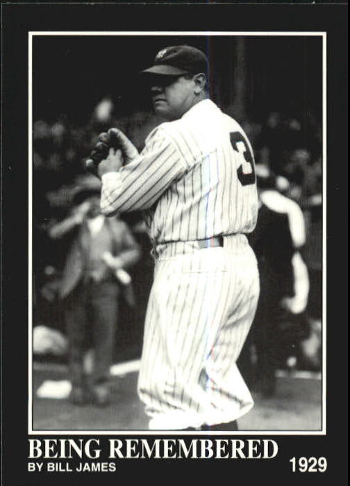 1992 Megacards Babe Ruth #144 Babe Ruth BEING REMEMBERED R11481* - NM-MT