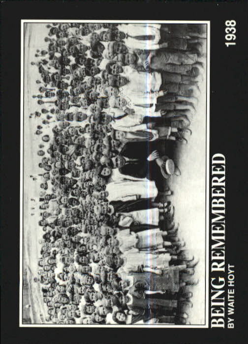 1992 Megacards Babe Ruth #157 Babe Ruth BEING REMEMBERED R11508* - NM-MT