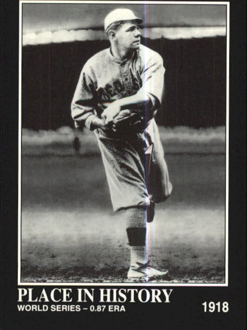 1992 Megacards Babe Ruth #64 Babe Ruth PLACE IN HISTORY R11672* - NM-MT
