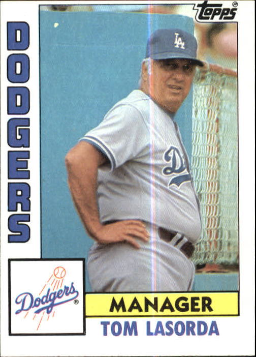 1984 Topps #681 Tom Lasorda DODGERS R11813* - NM-MT