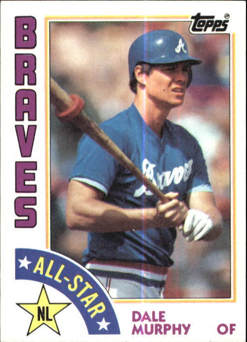1984 Topps #391 Dale Murphy BRAVES R11860* - NM-MT