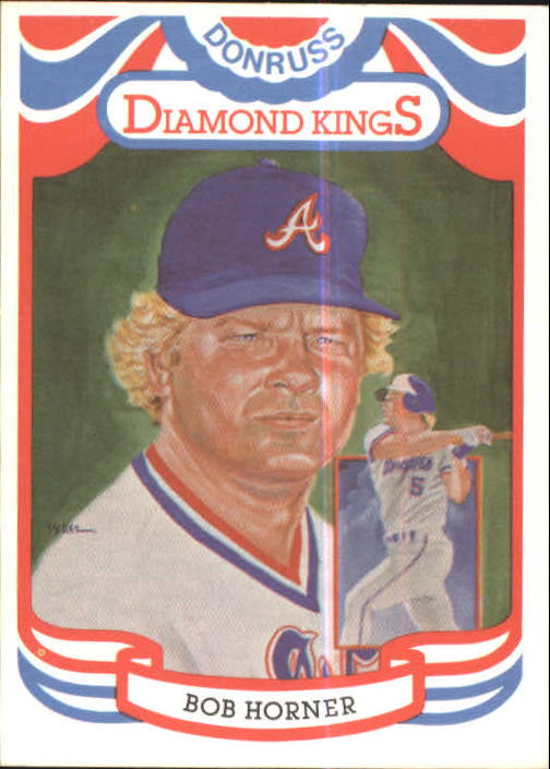 1984 Donruss #14 Bob Horner A'S R11995* - NM-MT