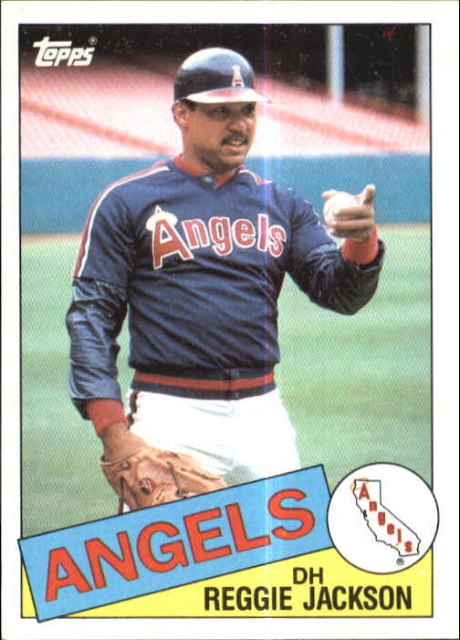 1985 Topps #200 Reggie Jackson ANGELS R12441* - NM-MT