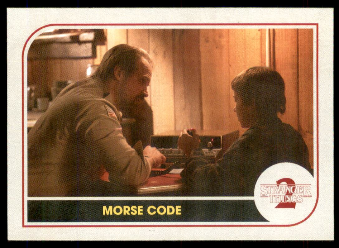 2019 Topps Stranger Things Season 2 #29 Morse Code - NM-MT