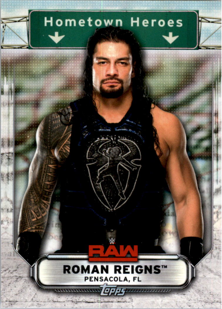 2019 Topps WWE RAW Hometown Heroes Wrestling Card Pick | eBay