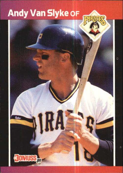 1989 Donruss #54 Andy Van Slyke PIRATES R17165 - NM-MT