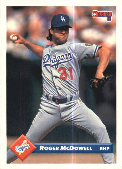 1993 Donruss Baseball Card #350 Roger Mcdowell Dodgers R18097 | Ebay