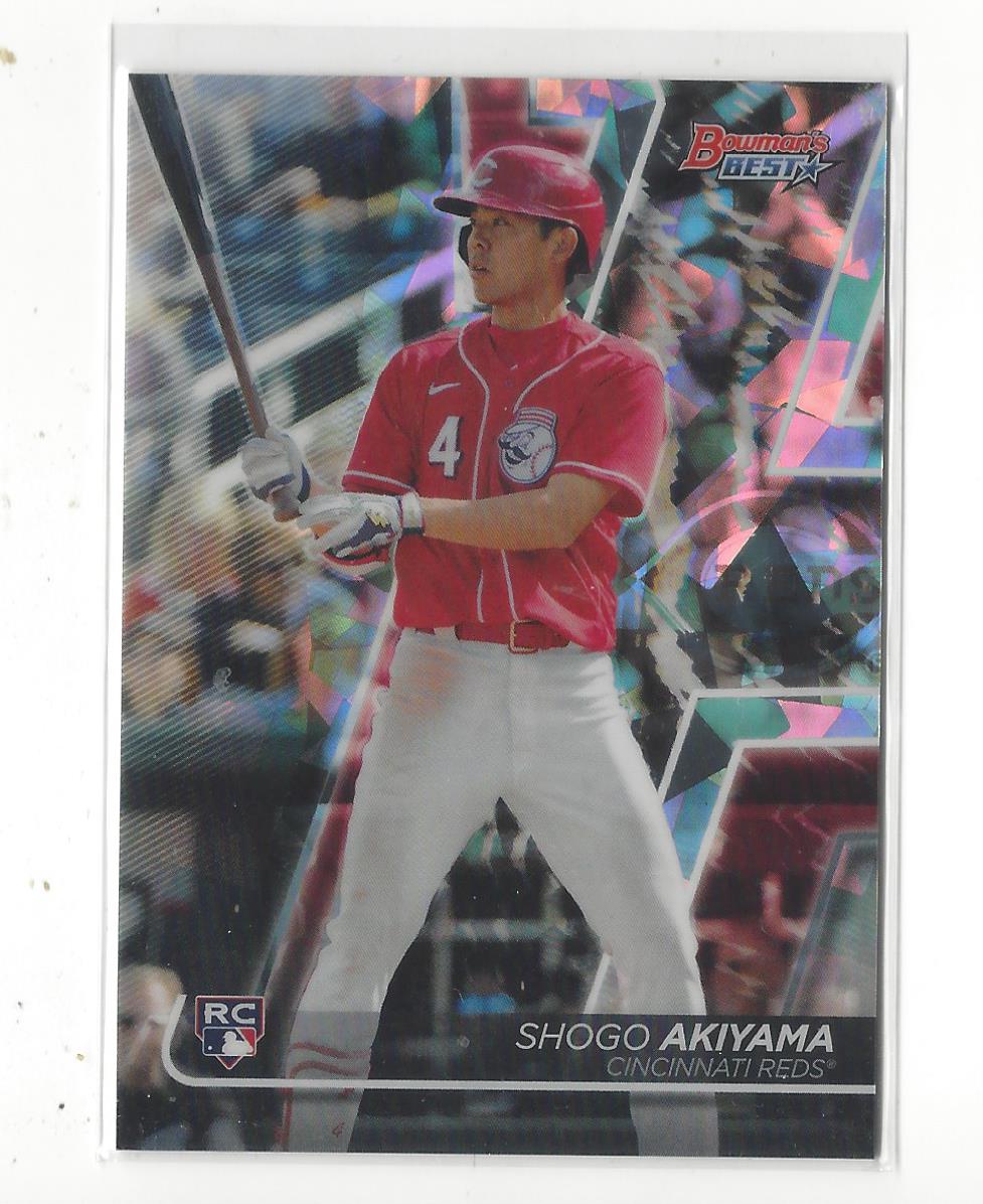 2020 Bowman's Best Atomic Refractors #70 Shogo Akiyama - NM-MT