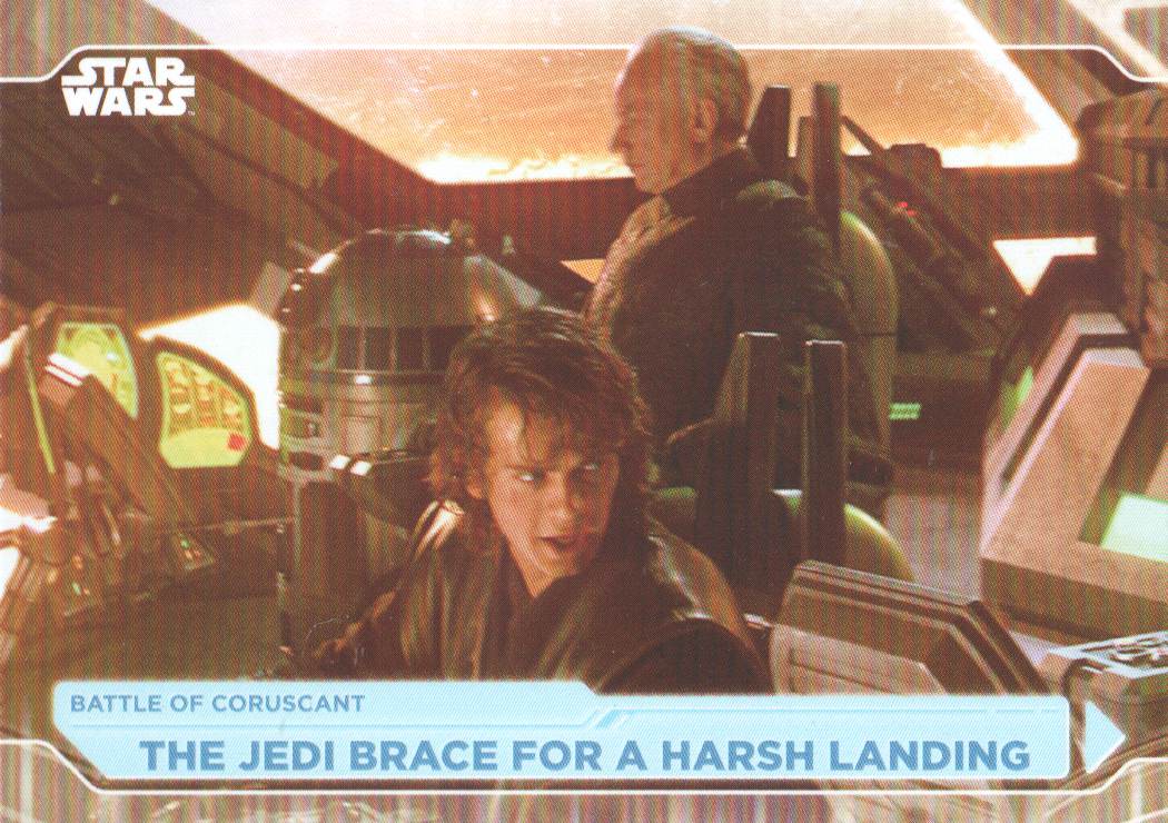 2021 Topps Star Wars Battle Plans #30 The Jedi Brace For A Harsh ...