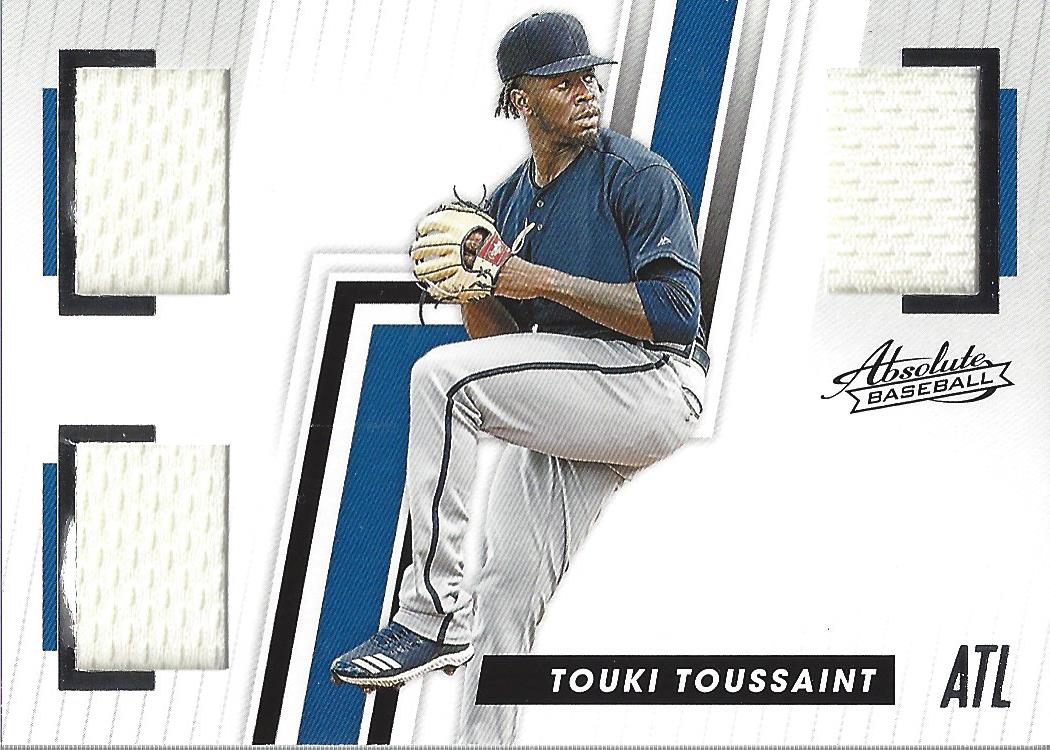 2019 Absolute Triple Memorabilia #7 Touki Toussaint - NM-MT
