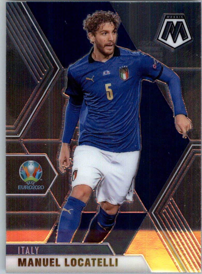 2020-21 Panini Mosaic UEFA Euro #134 Manuel Locatelli - NM-MT
