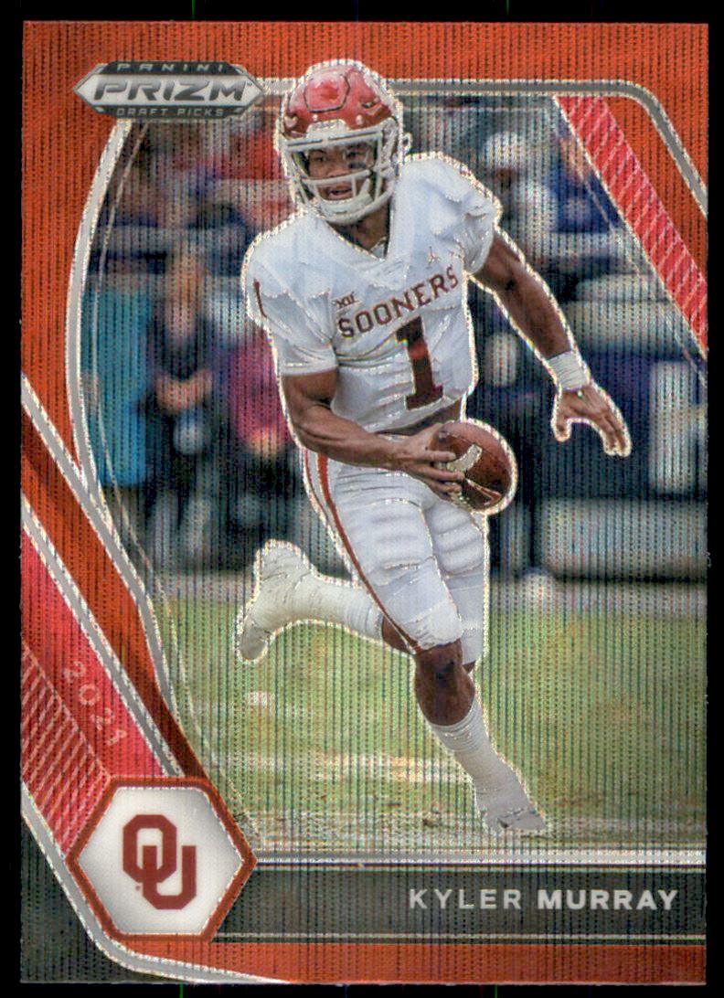2021 Panini Prizm Draft Picks Prizms Ruby Wave #11 Kyler Murray - NM-MT